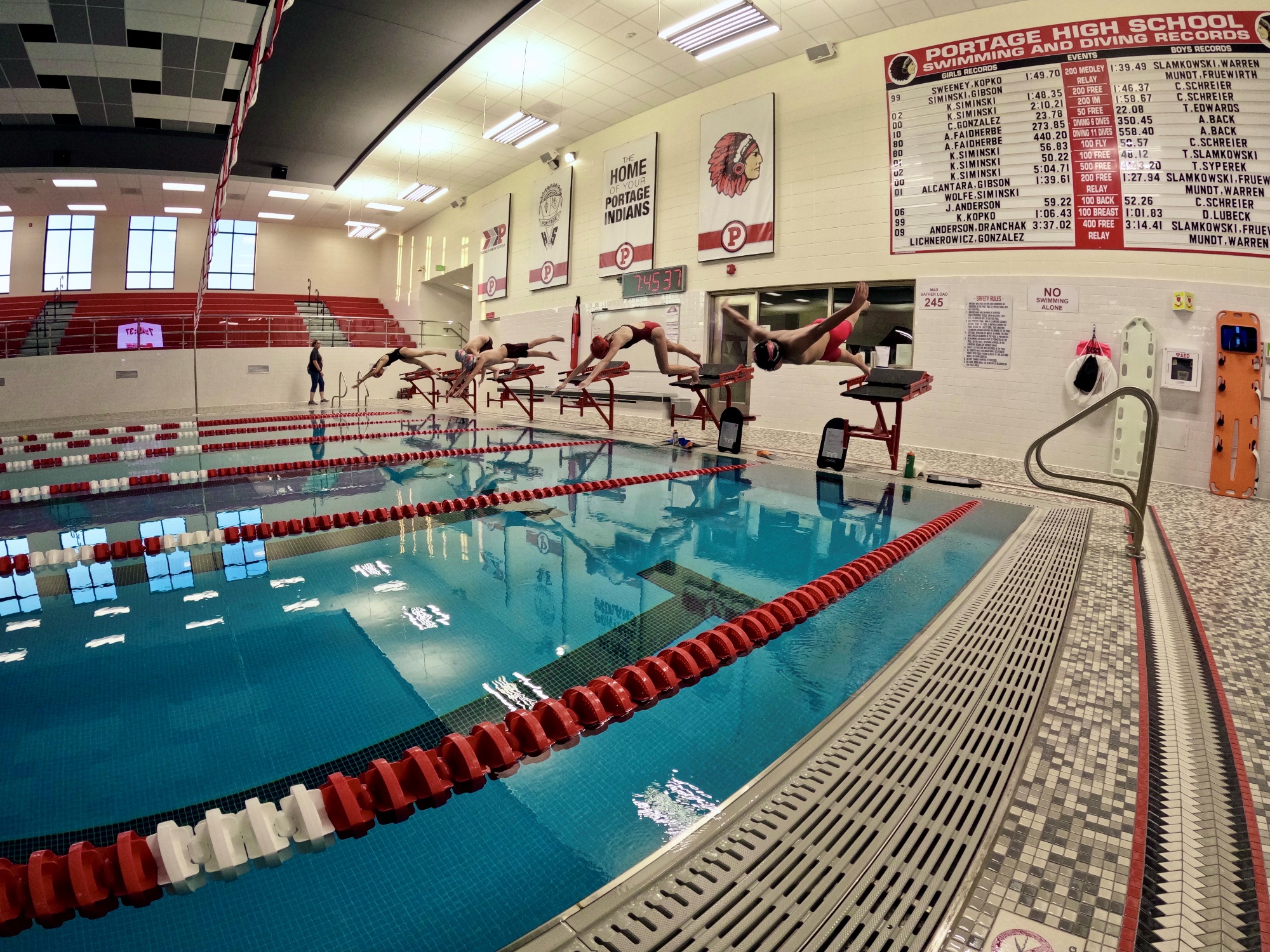 Portage Porpoise Swim Club Home